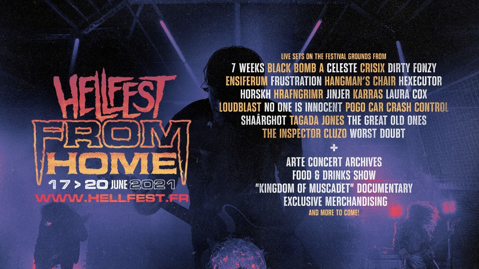 Conoce todos los detalles de Hellfest From Home 2021