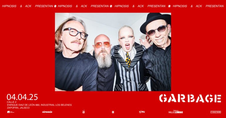 Garbage: El poder que está por llegar a Guadalajara